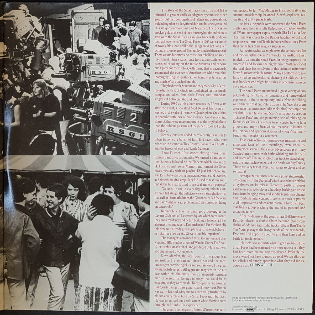 Small Faces - Big Hits – Vicious Sloth Collectables