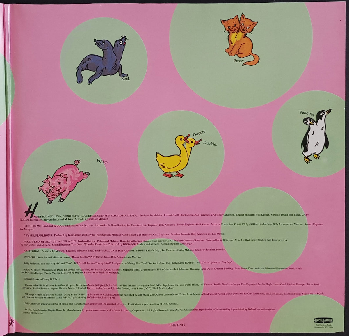 Melvins - Houdini – Vicious Sloth Collectables