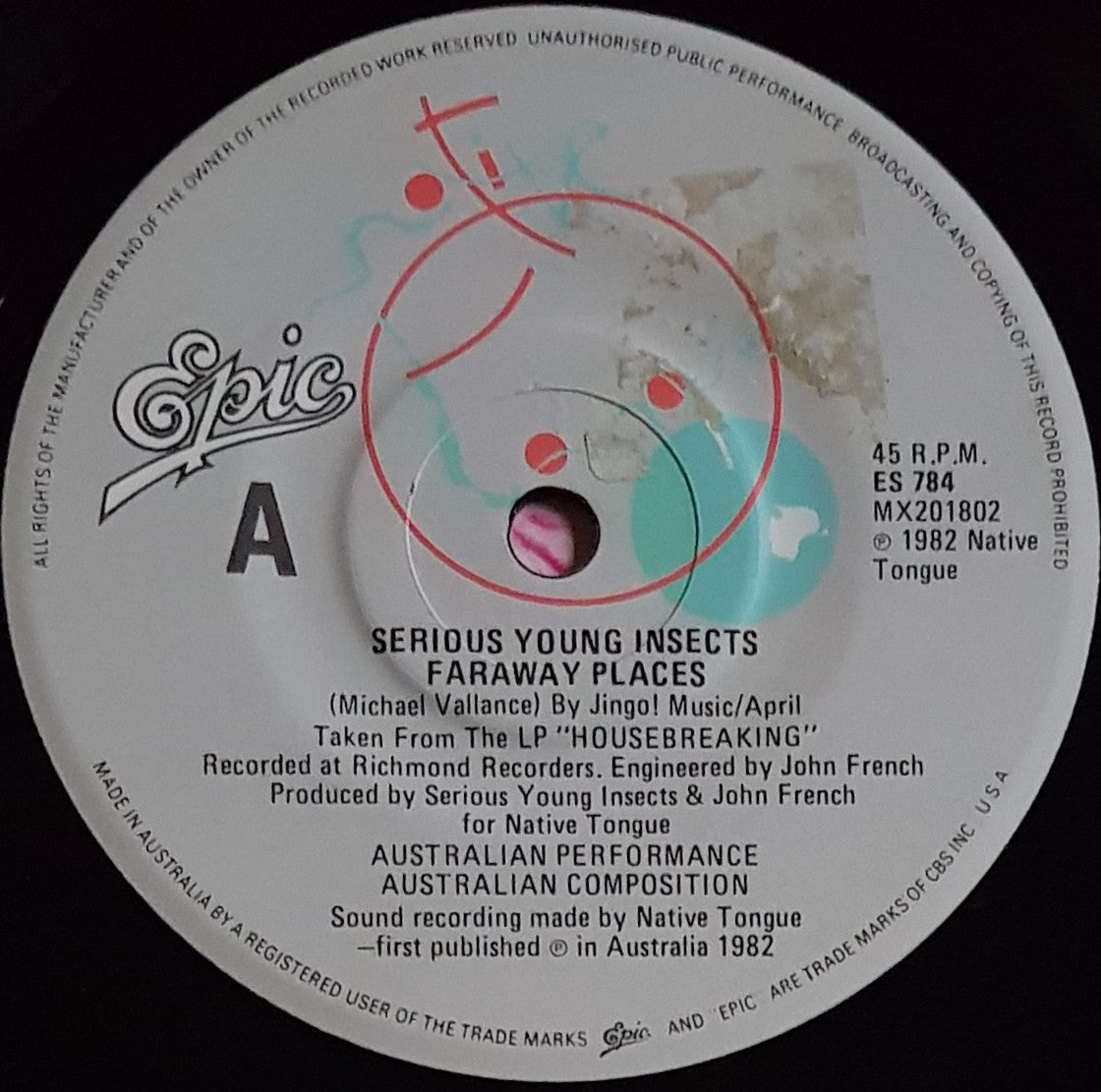 Serious Young Insects - Faraway Places – Vicious Sloth Collectables