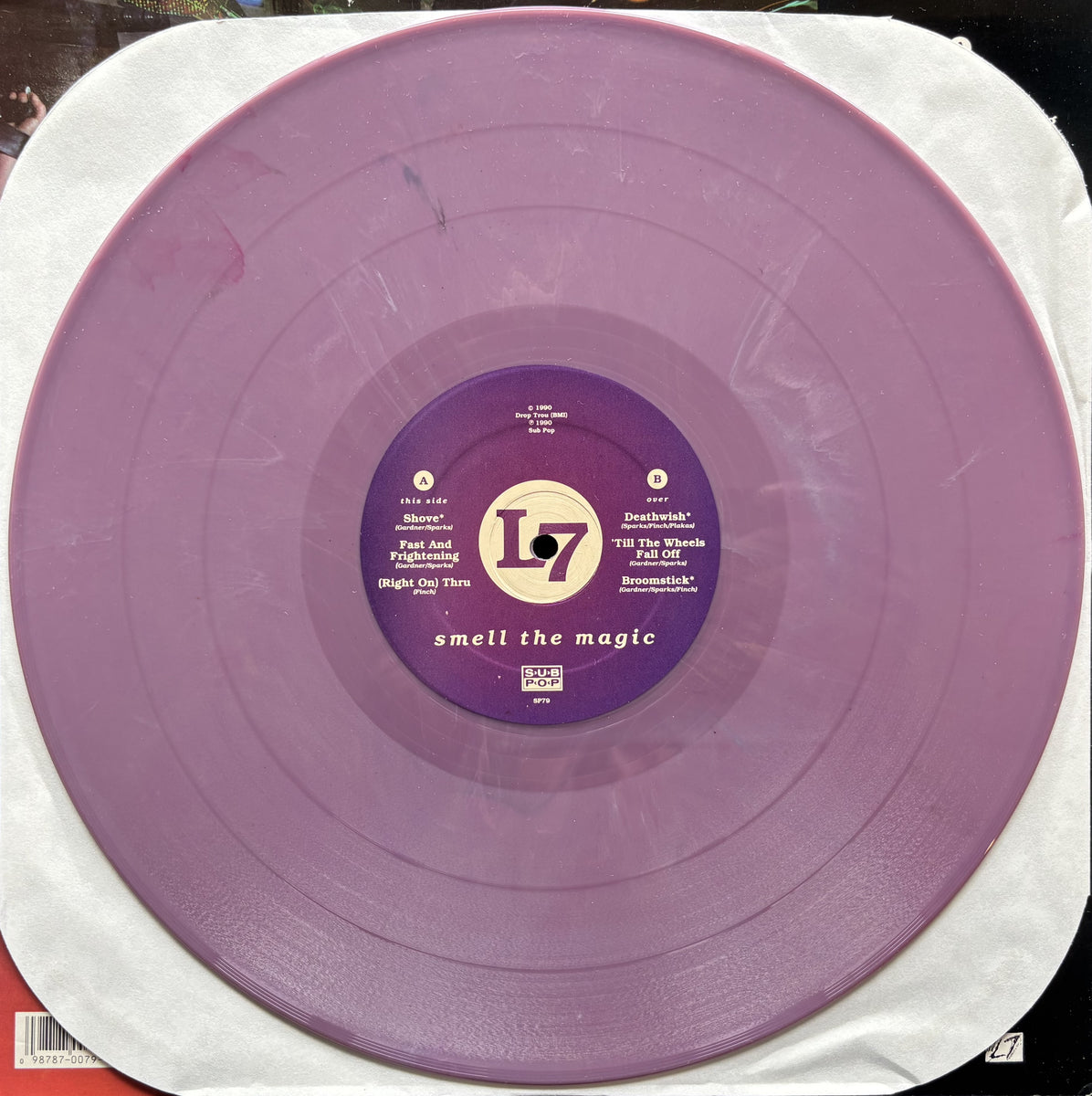 L7 - Smell The Magic - Purple Vinyl – Vicious Sloth Collectables