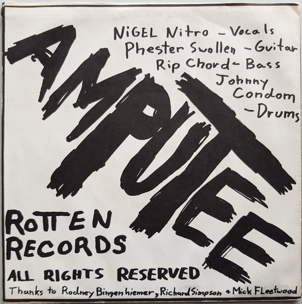 Rotters - Sit On My Face Stevie Nicks – Vicious Sloth Collectables