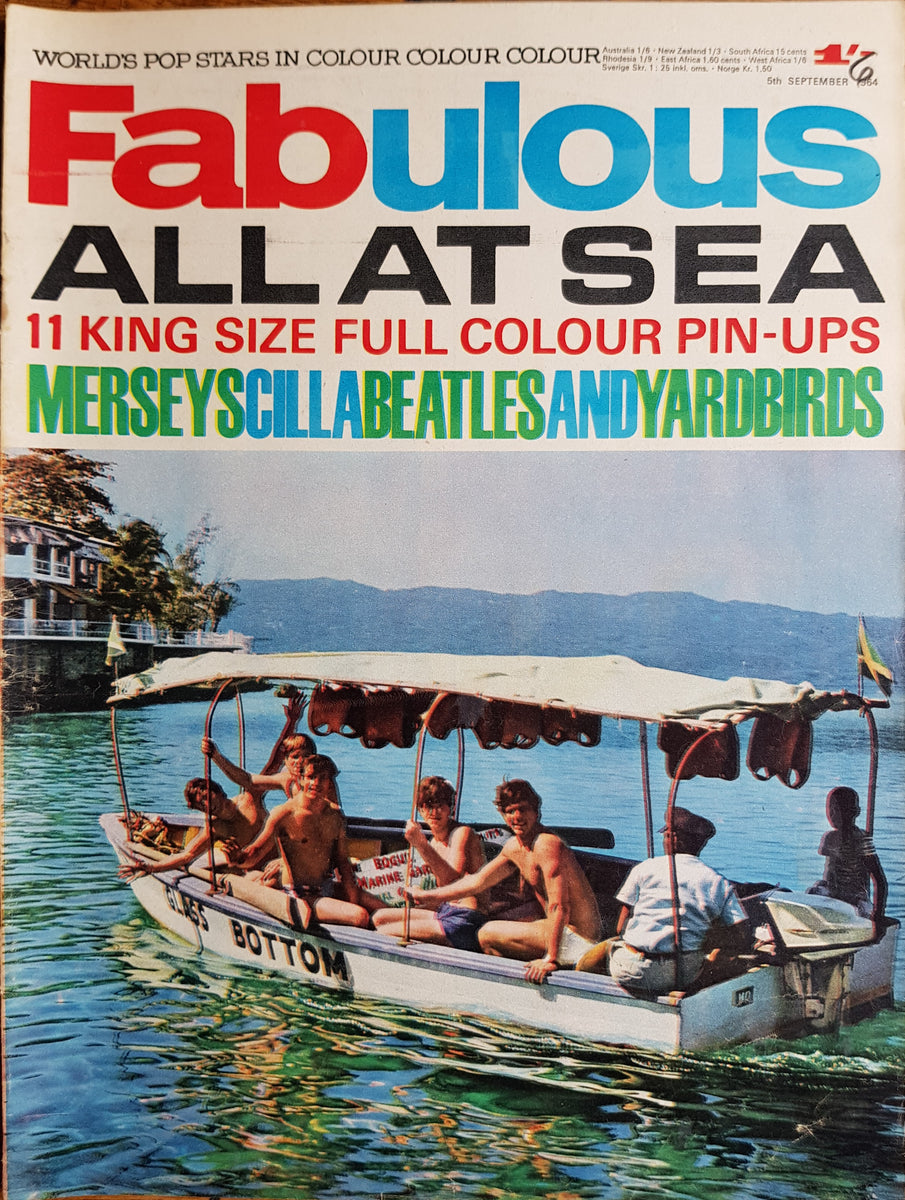 Dave Clark 5 - Fabulous September 5th 1964 – Vicious Sloth Collectables