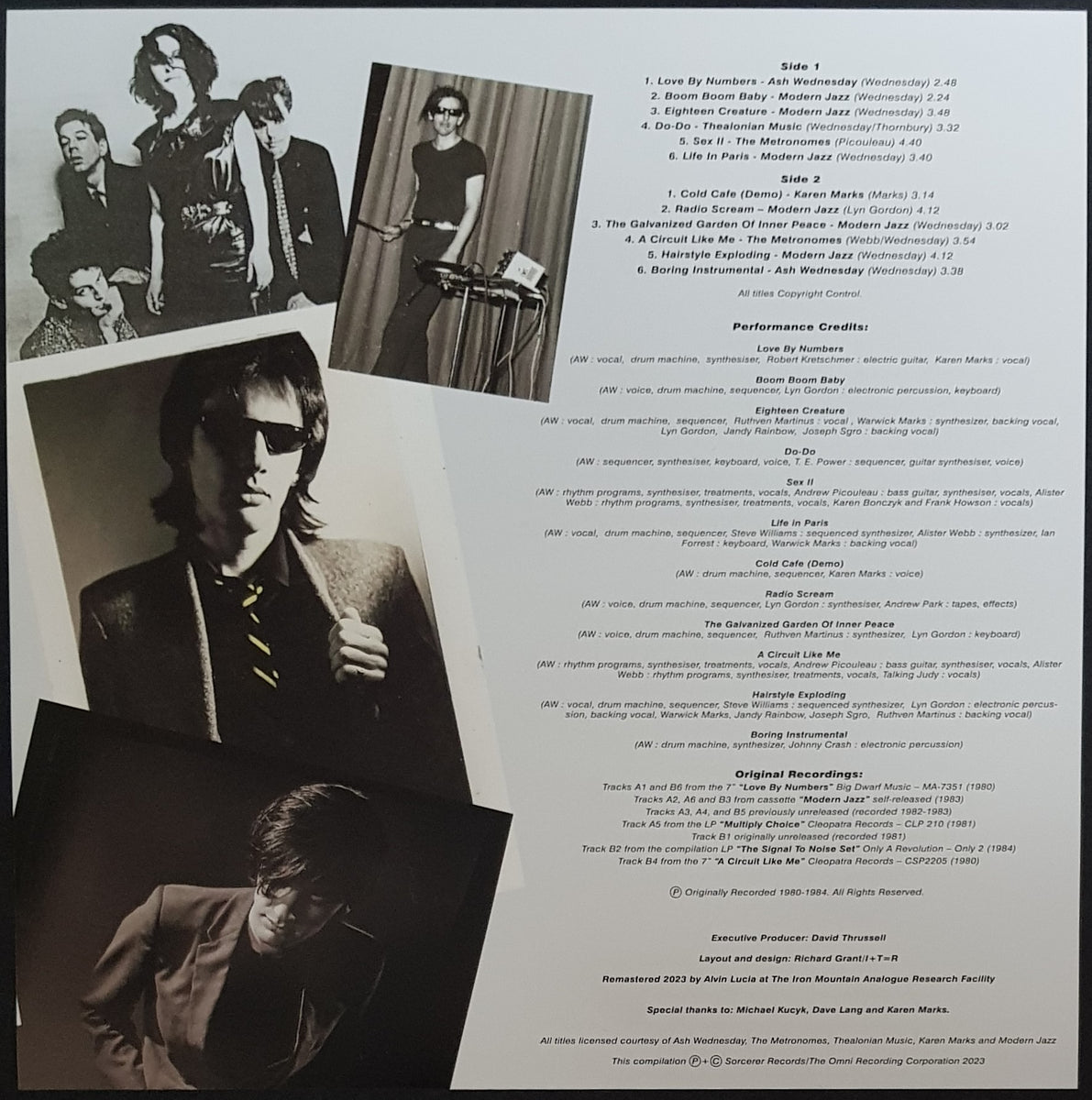 Ash Wednesday - Love And Other Numbers 1980 -1984 – Vicious Sloth ...