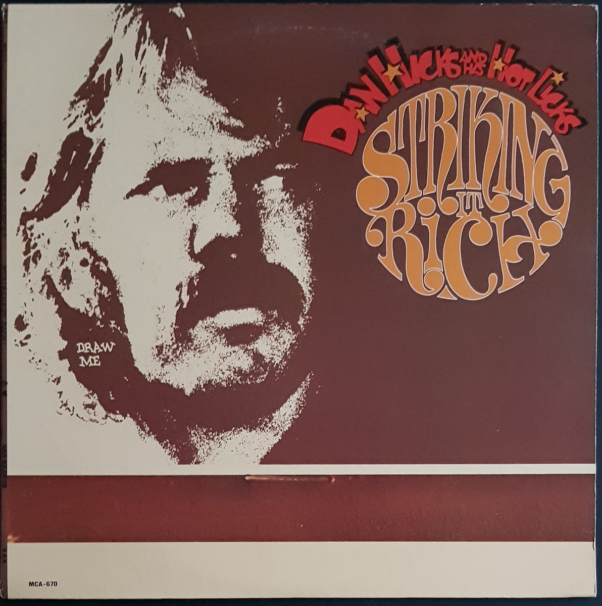 Dan Hicks And His Hot Licks - Striking It Rich! – Vicious Sloth ...