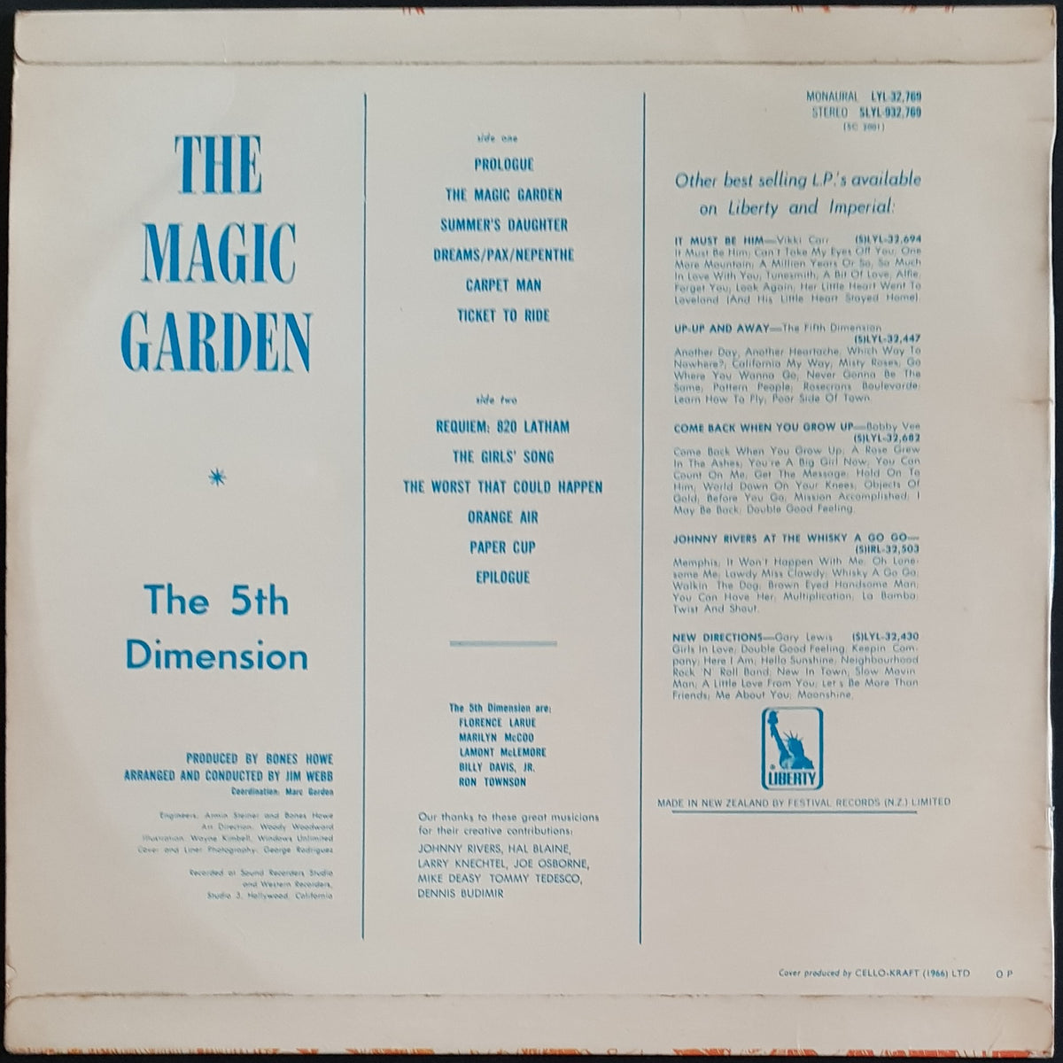 5th Dimension - The Magic Garden – Vicious Sloth Collectables