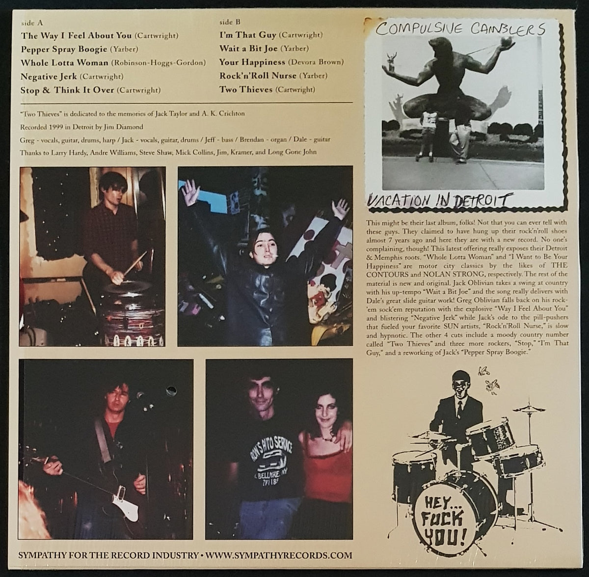 Compulsive Gamblers - Crystal Gazing Luck Amazing – Vicious Sloth ...