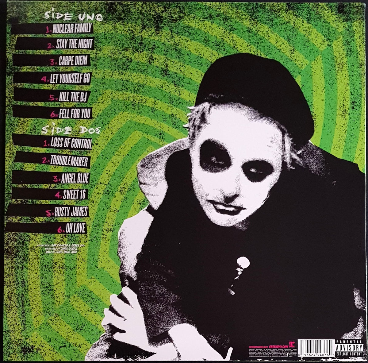 Green Day - ¡Uno! – Vicious Sloth Collectables