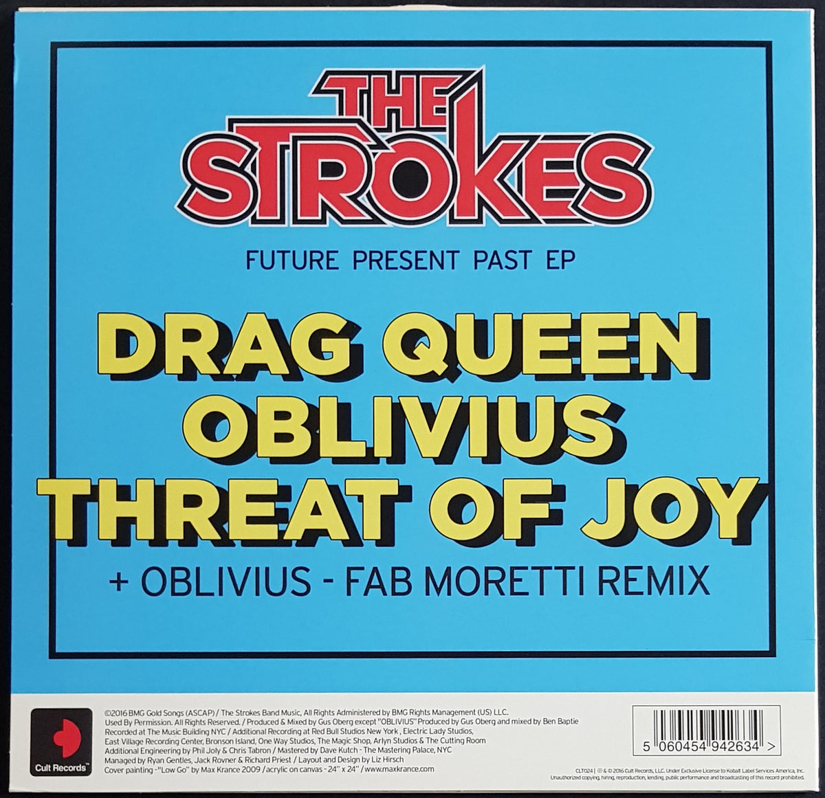 Strokes - Future Present Past EP – Vicious Sloth Collectables