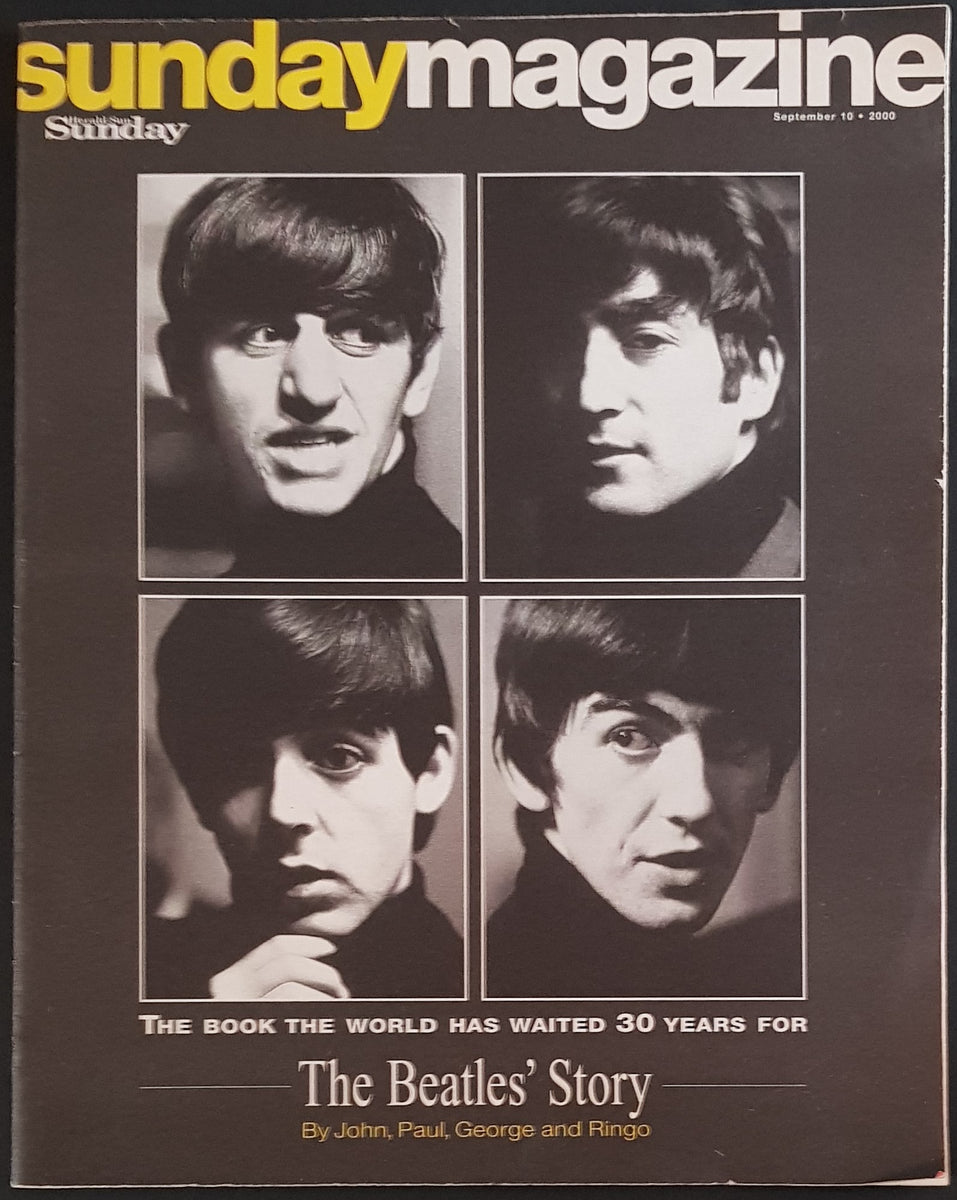 Beatles - Sunday Magazine September 10 2000 – Vicious Sloth Collectables