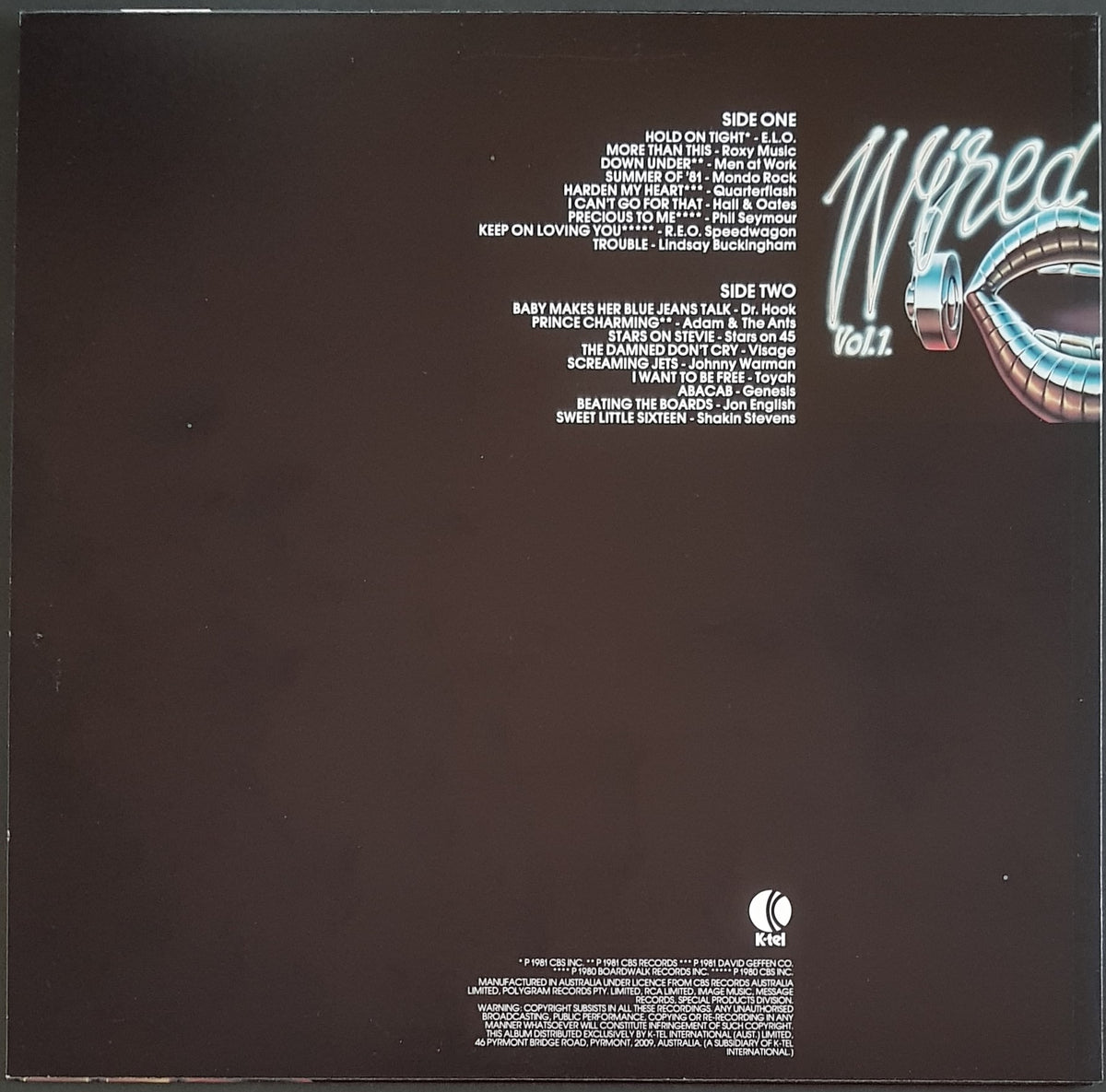 V/A - Wired Vol.1 / Wired Vol.2 – Vicious Sloth Collectables