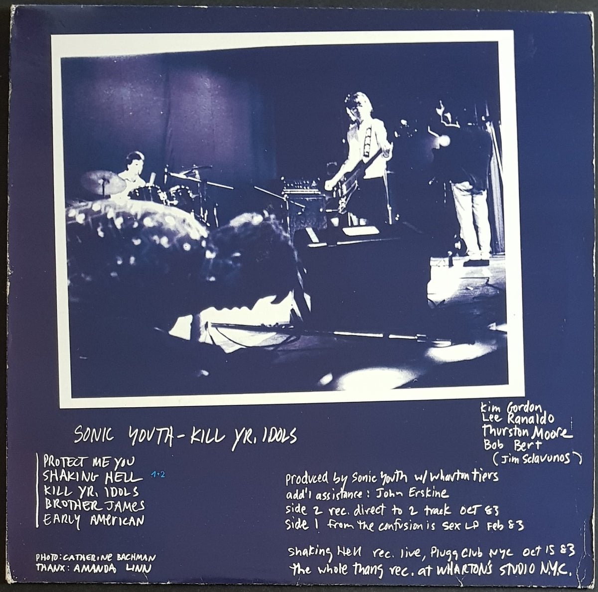 Sonic Youth - Kill Yr. Idols – Vicious Sloth Collectables