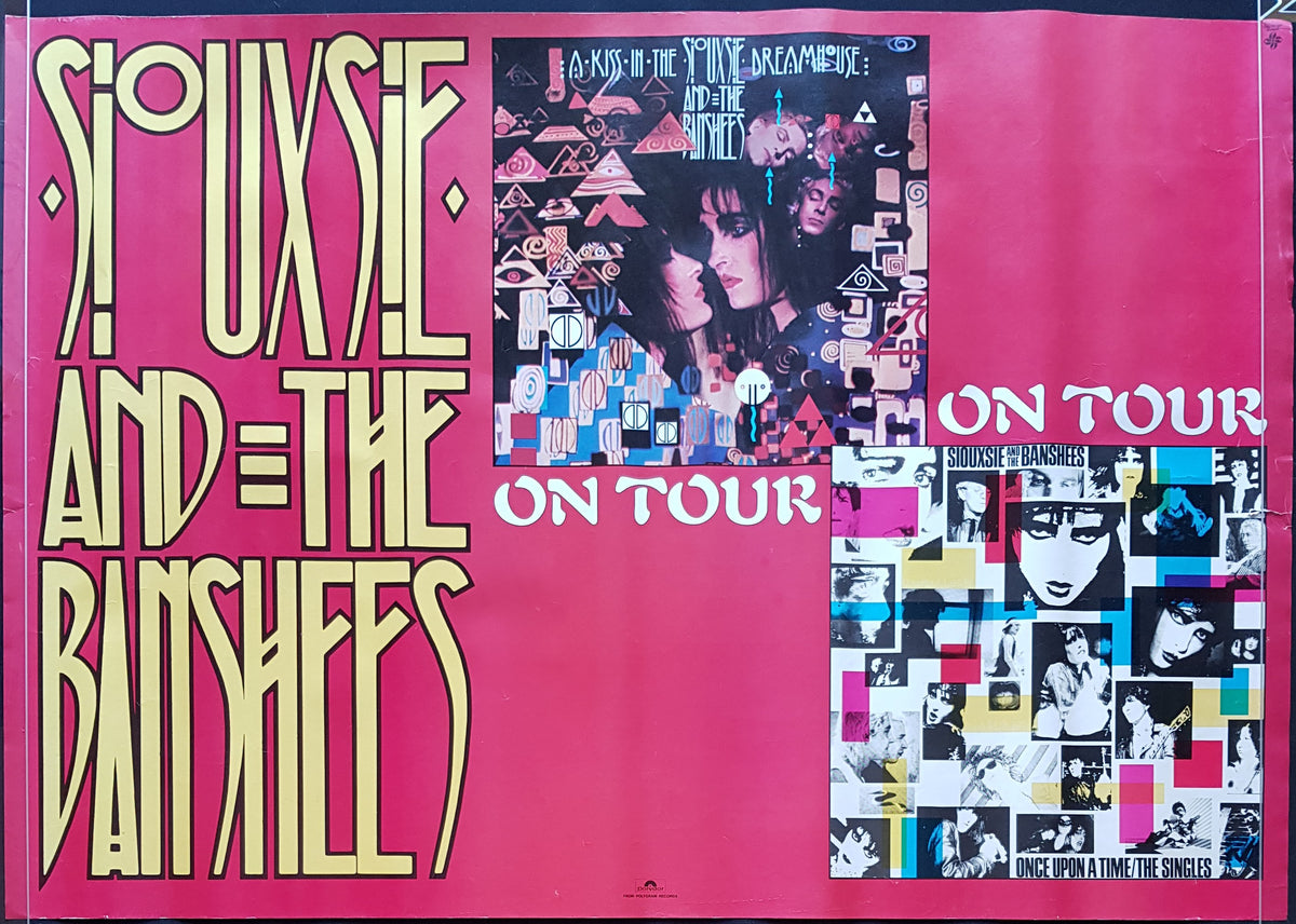 Siouxsie & The Banshees - On Tour 1982 – Vicious Sloth Collectables