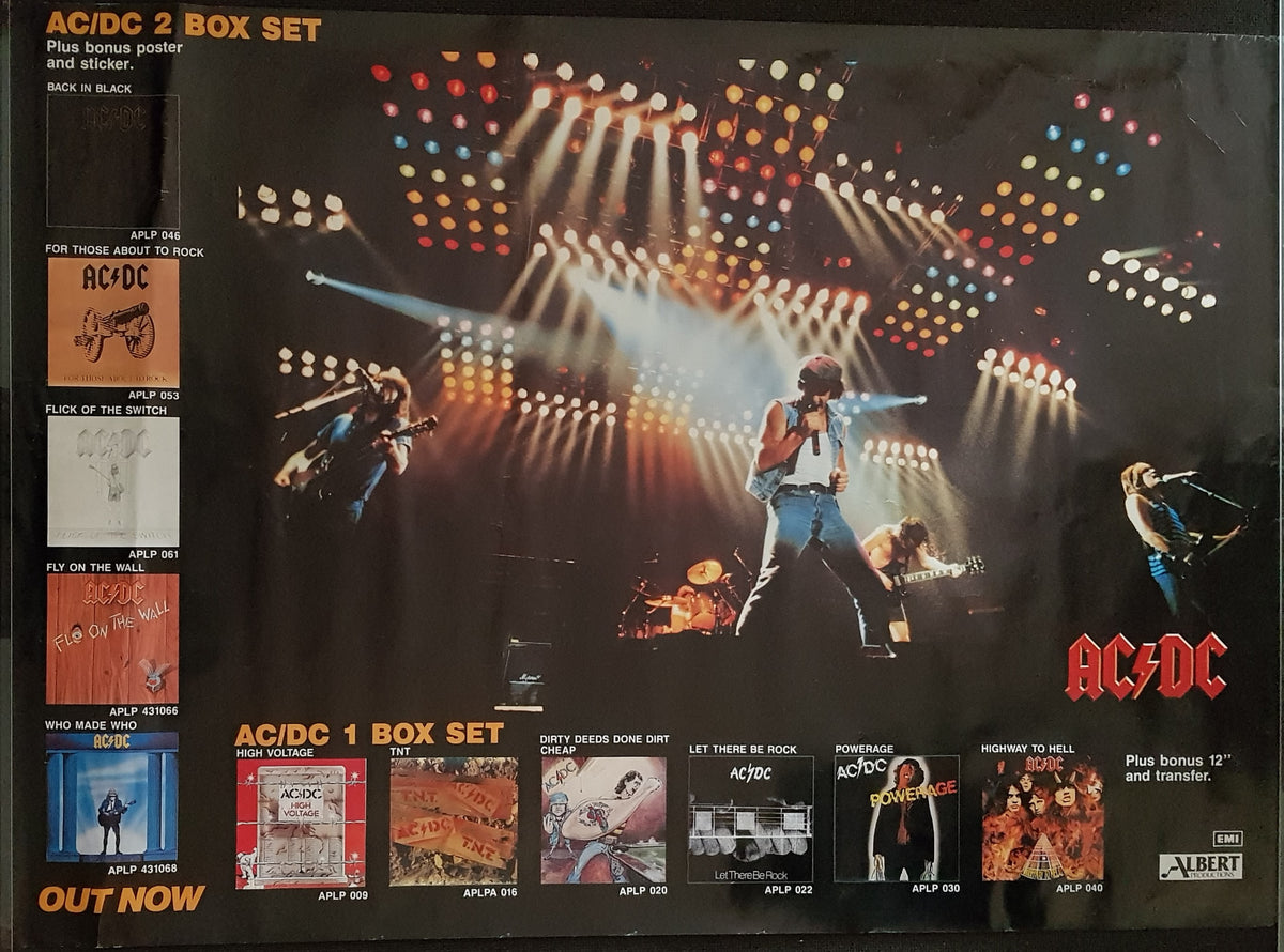AC/DC - AC/DC Box Set 1 & Box Set 2 1986 – Vicious Sloth Collectables