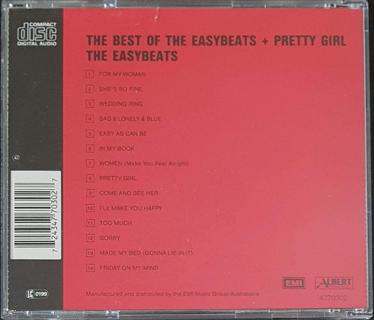 Easybeats - The Best Of The Easybeats + Pretty Girl – Vicious Sloth ...