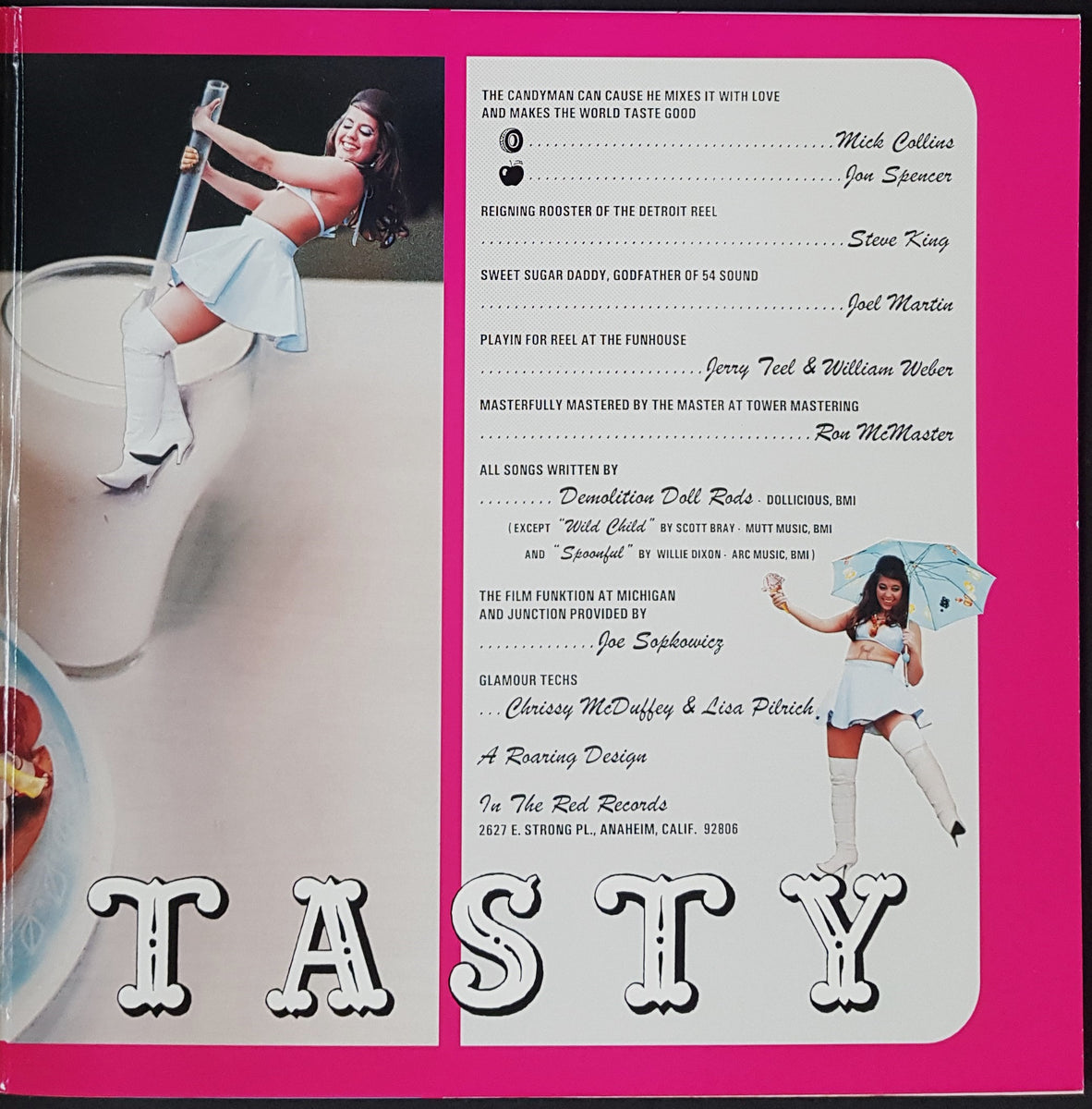 Demolition Doll Rods - Tasty – Vicious Sloth Collectables