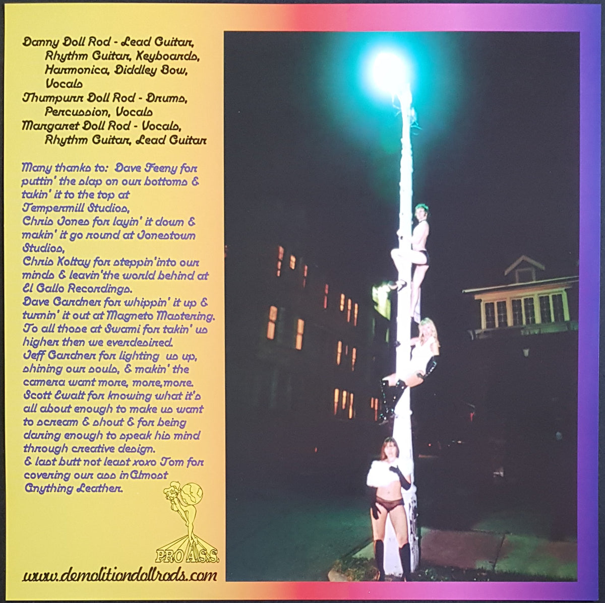 Demolition Doll Rods - On – Vicious Sloth Collectables