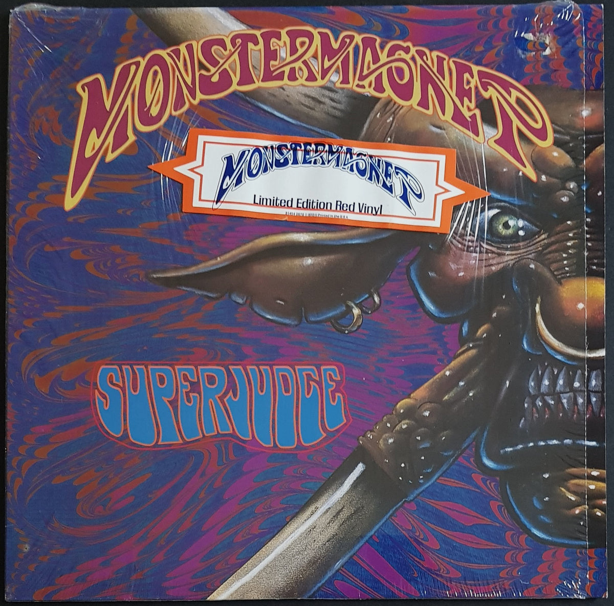 Monster Magnet - Superjudge - Red Vinyl – Vicious Sloth Collectables
