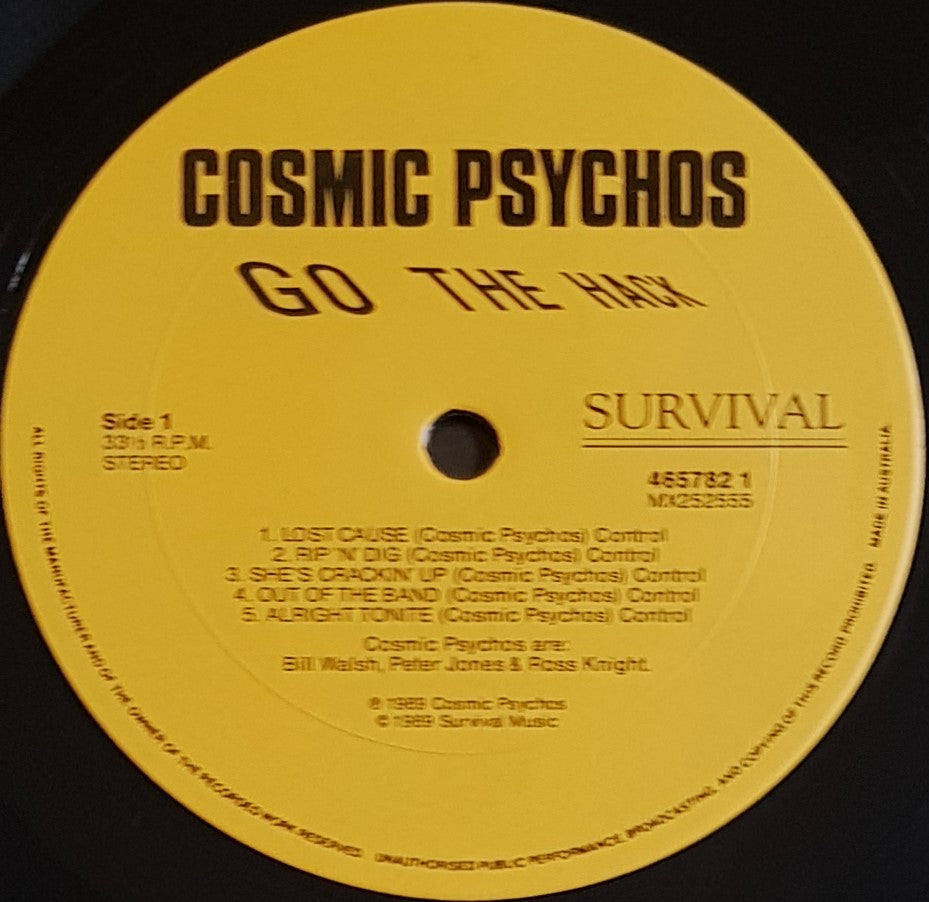 Cosmic Psychos - Go The Hack – Vicious Sloth Collectables