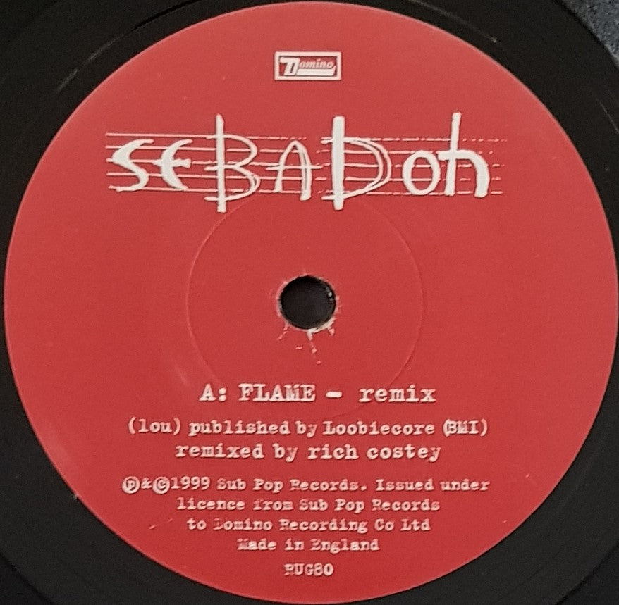 Sebadoh - Flame – Vicious Sloth Collectables