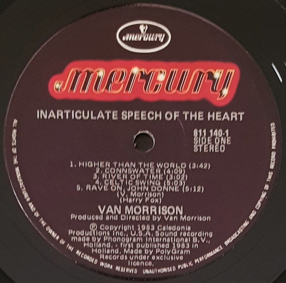 Van Morrison - Inarticulate Speech Of The Heart – Vicious Sloth ...