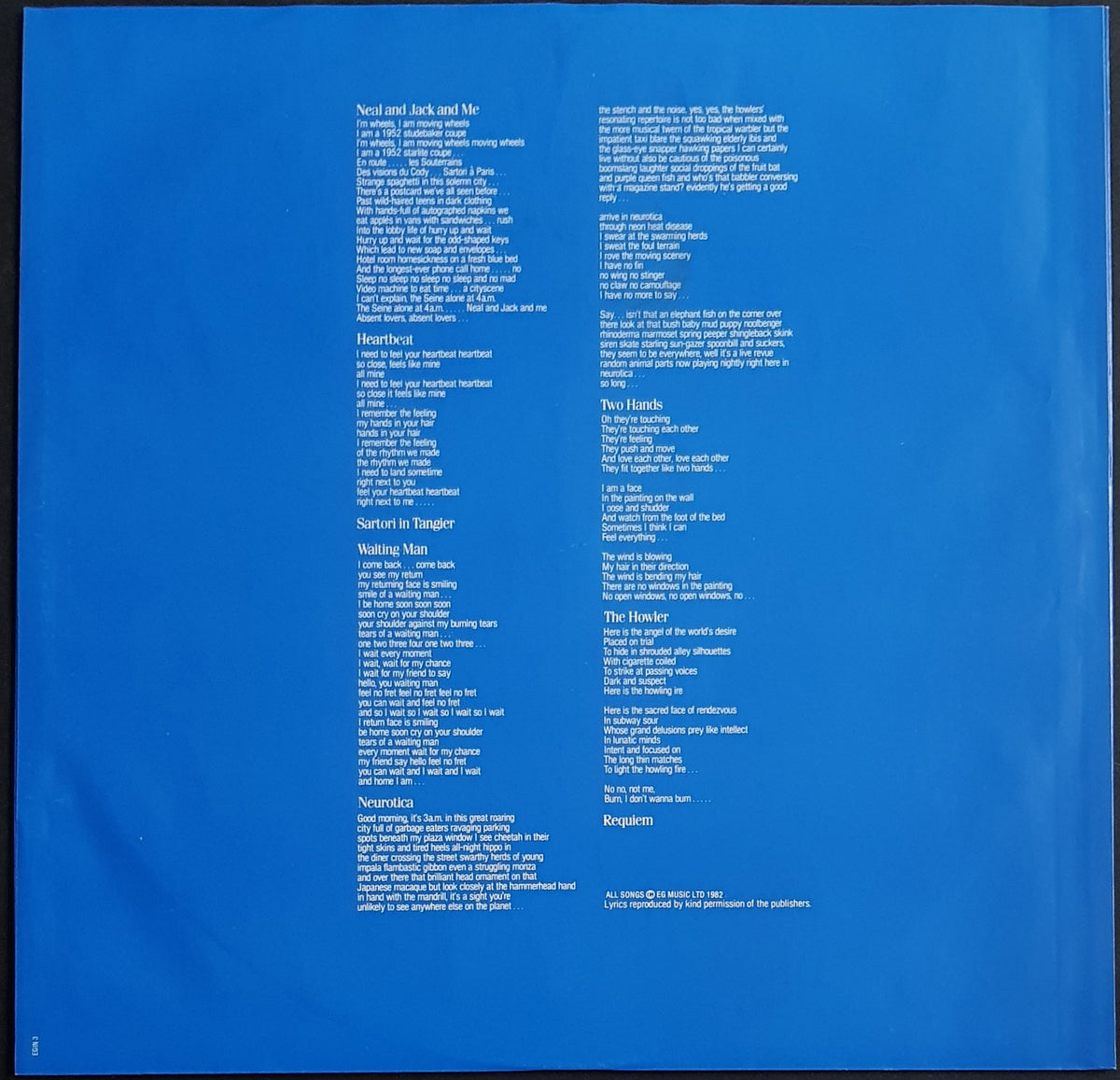 King Crimson - Beat – Vicious Sloth Collectables