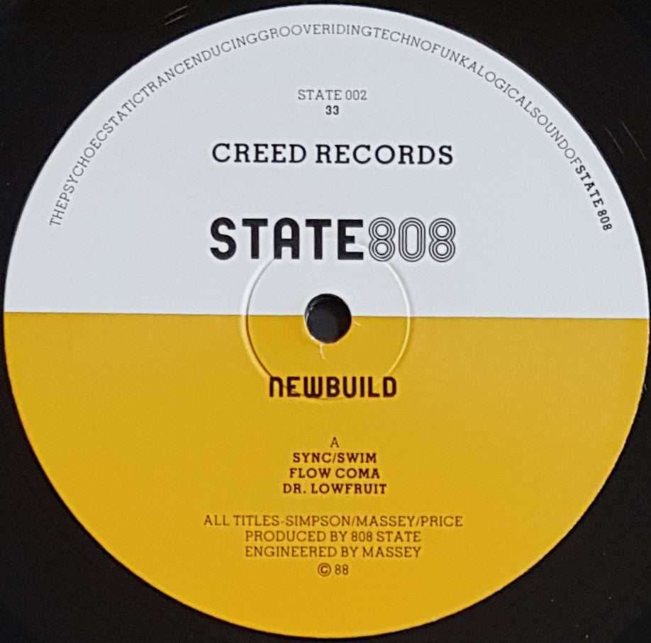 808 State - Newbuild – Vicious Sloth Collectables