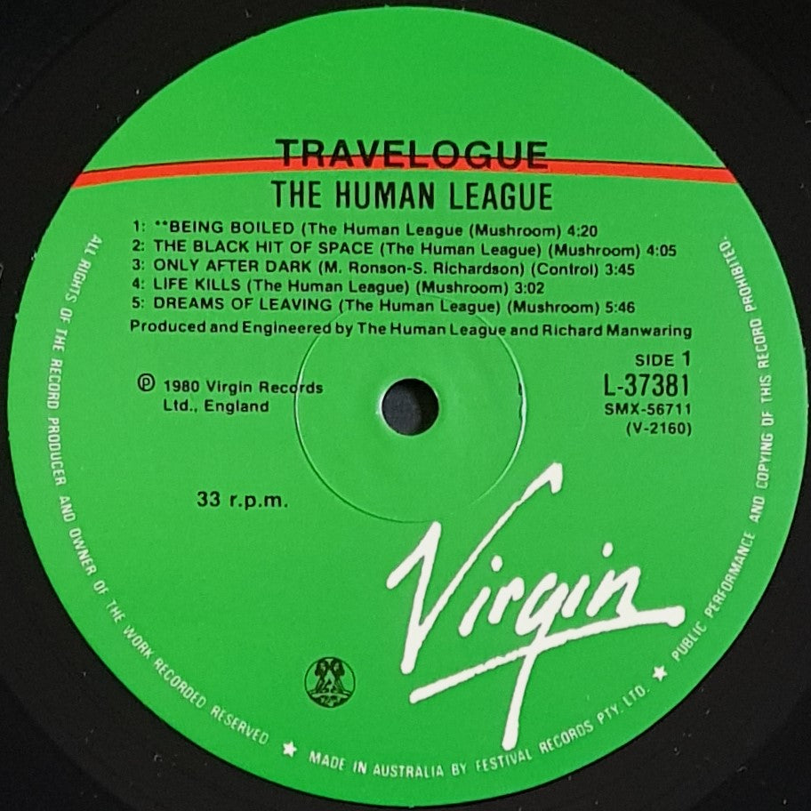 Human League - Travelogue – Vicious Sloth Collectables