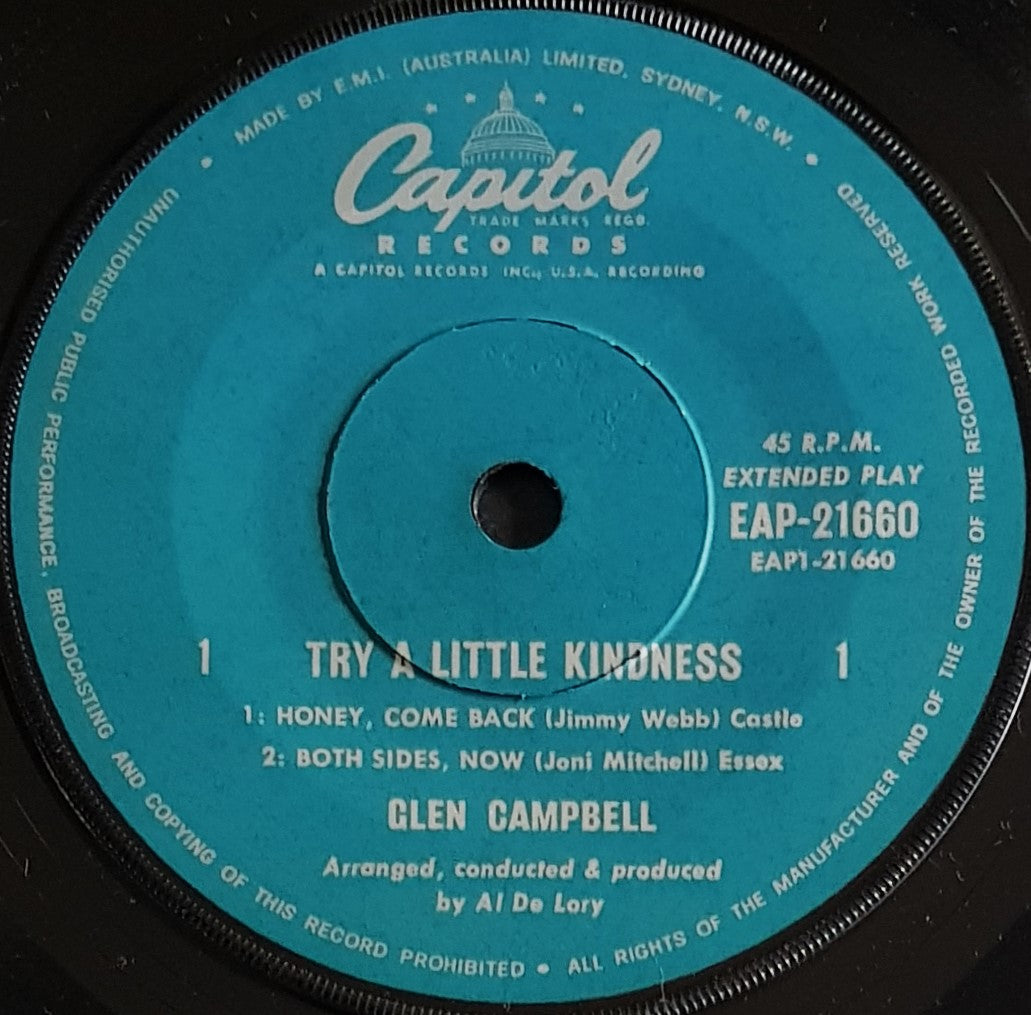 Campbell, Glen - Try A Little Kindness – Vicious Sloth Collectables