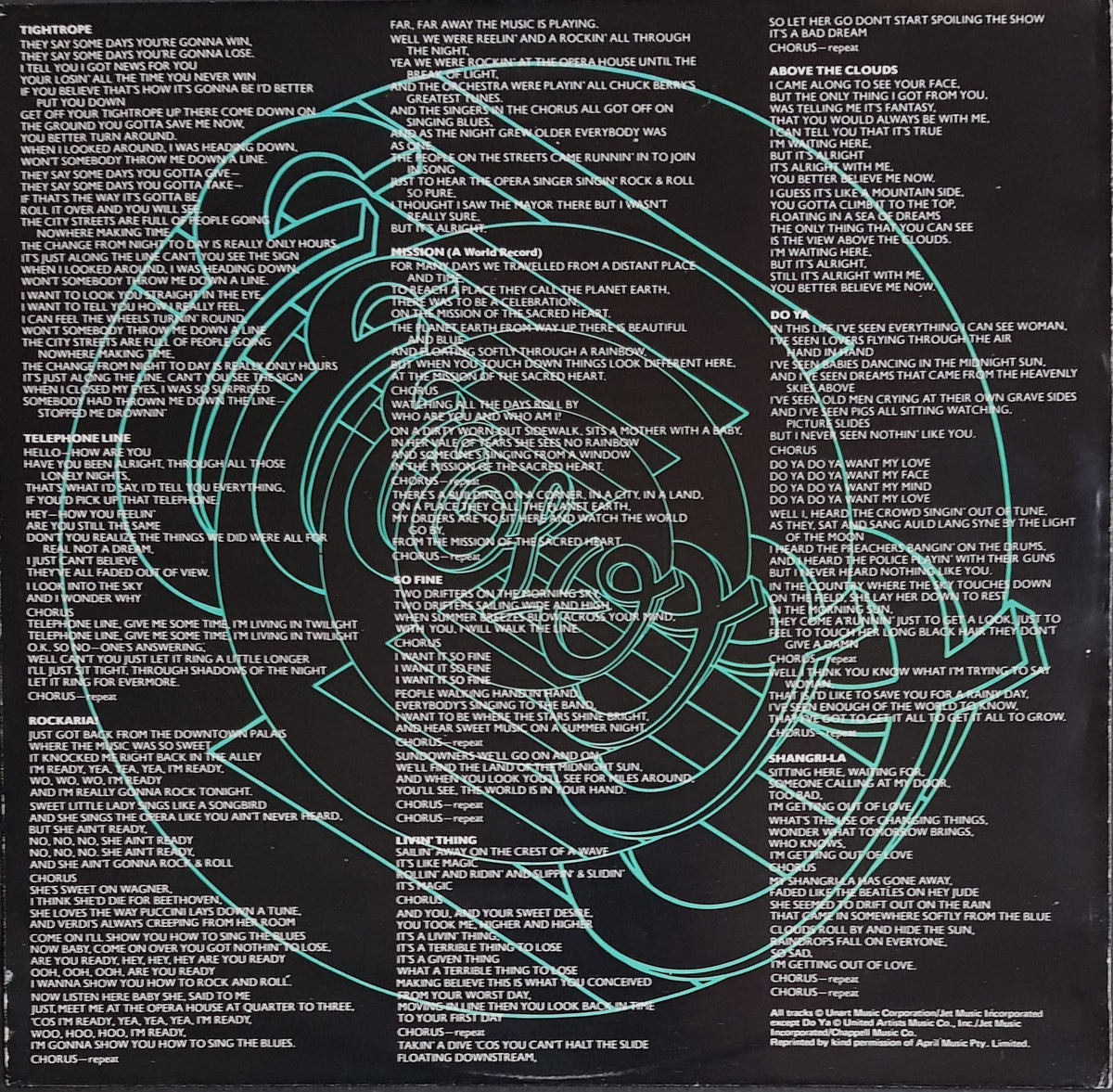 E.L.O - A New World Record – Vicious Sloth Collectables