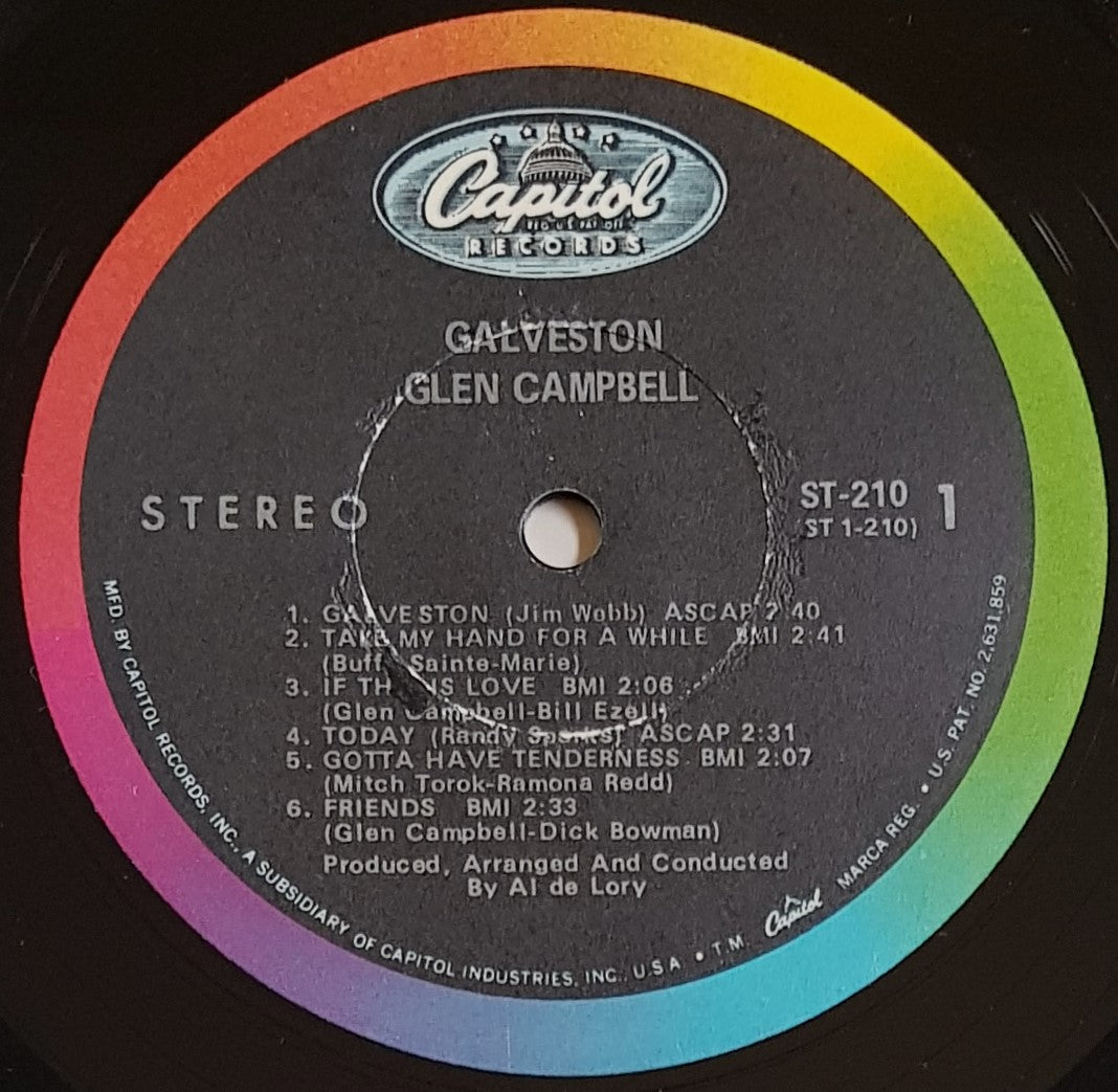 Campbell, Glen - Galveston – Vicious Sloth Collectables