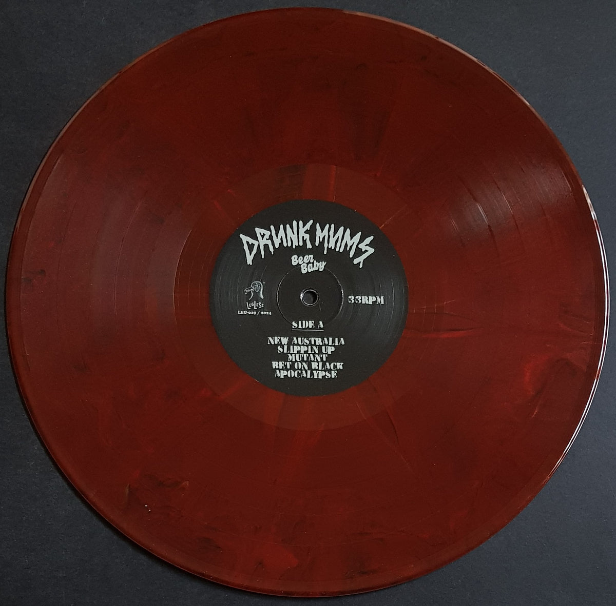 Drunk Mums - Beer Baby - Recycled Red Multicolor Vinyl – Vicious Sloth ...