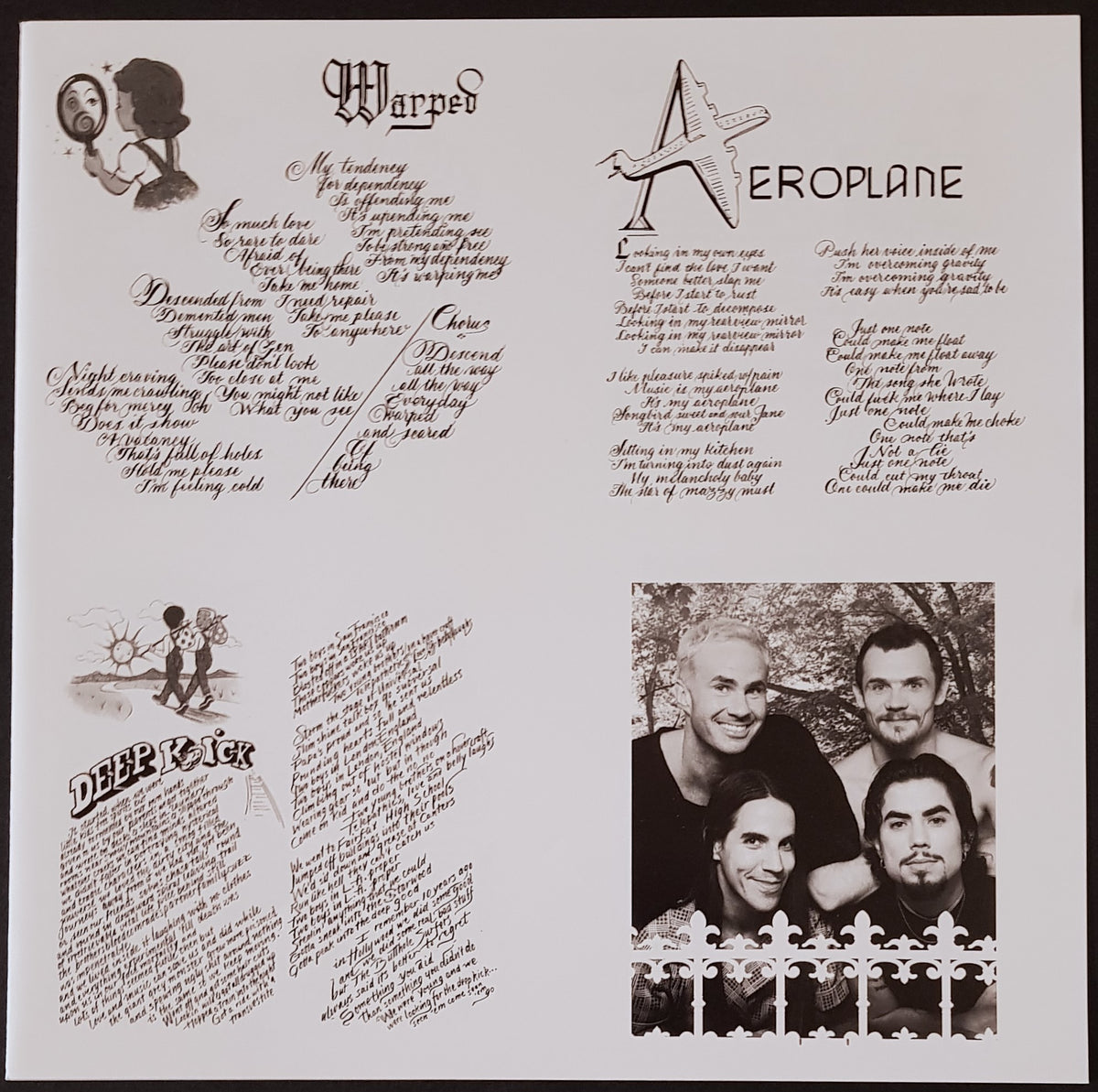 Red Hot Chili Peppers - One Hot Minute - 3D Lenticular Cover – Vicious ...