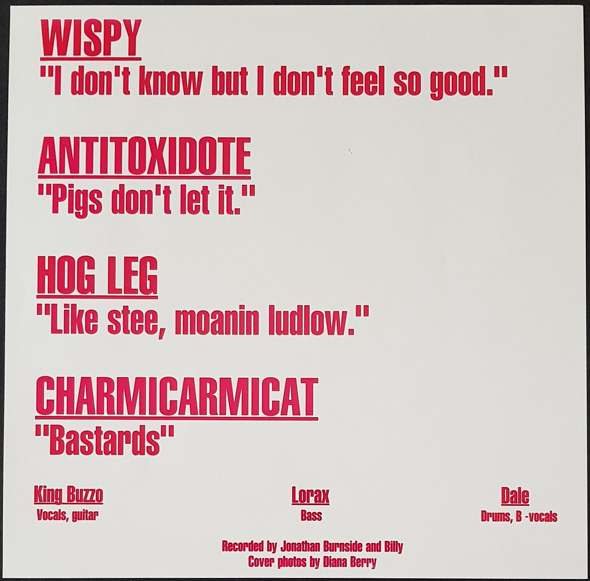 Melvins - Eggnog – Vicious Sloth Collectables