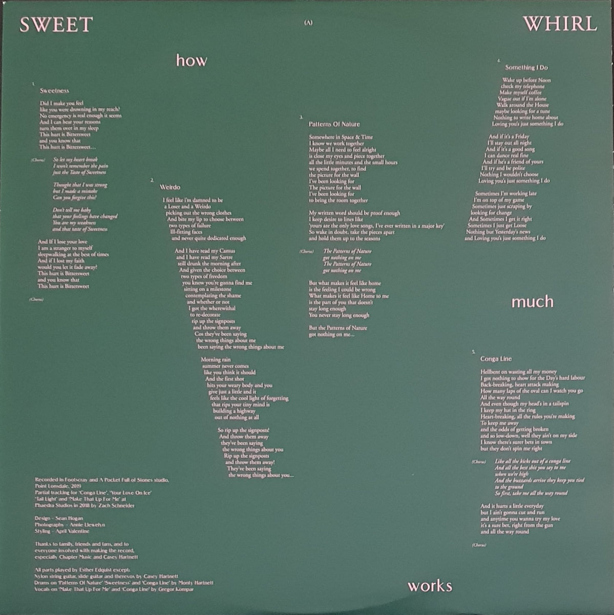 Sweet Whirl - How Much Works - White Vinyl – Vicious Sloth Collectables