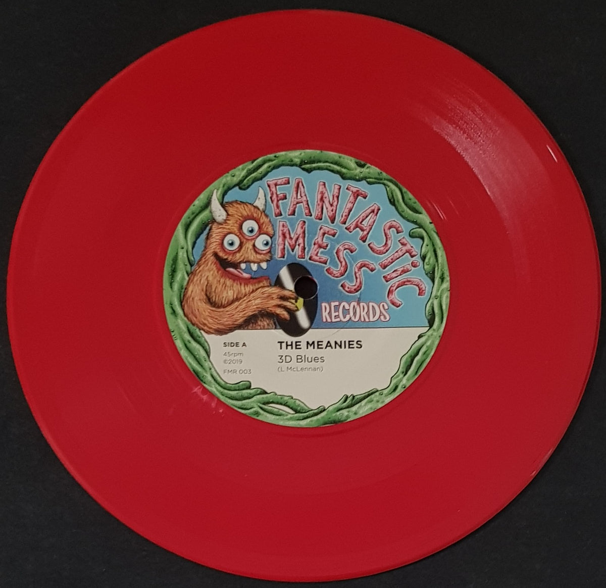 Meanies - 3D Blues - Red Vinyl – Vicious Sloth Collectables