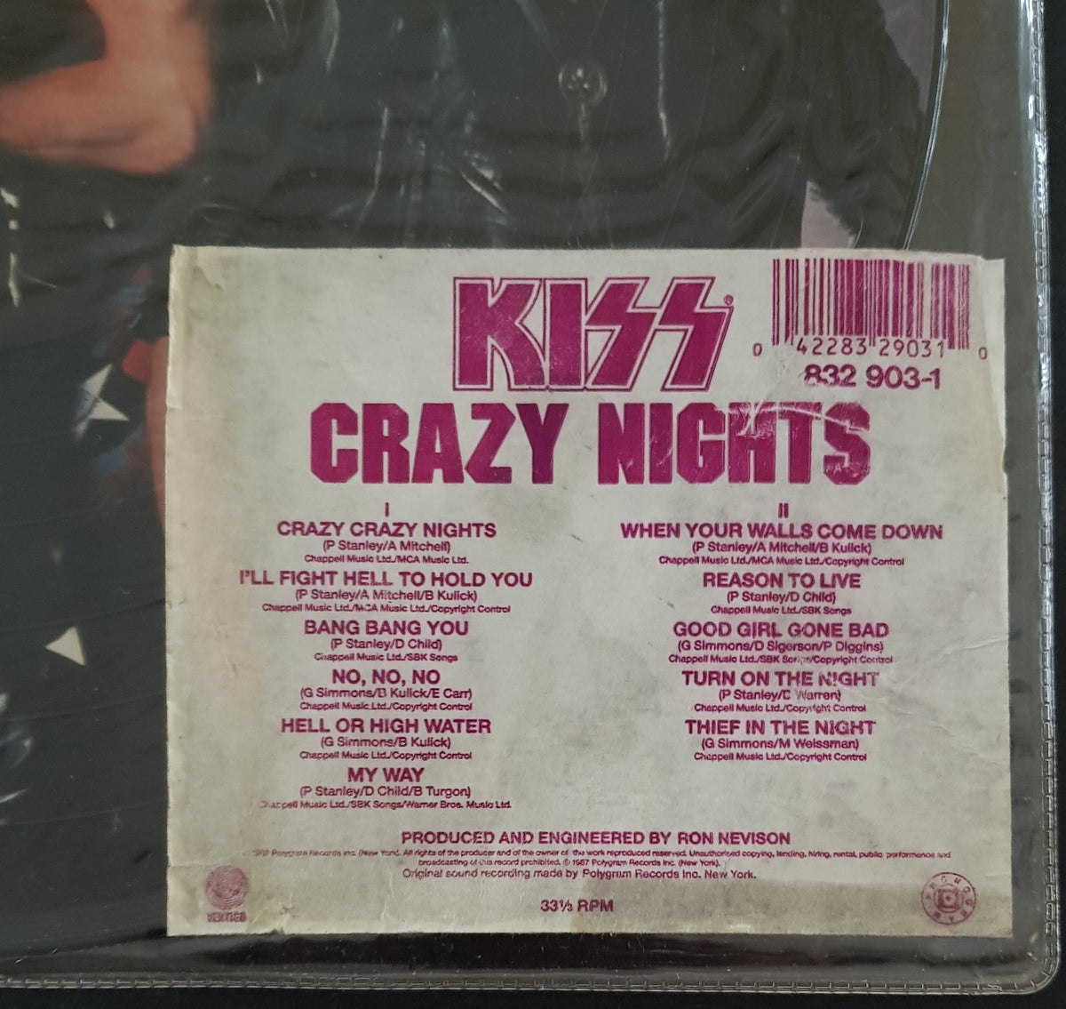 Kiss - Crazy Nights – Vicious Sloth Collectables