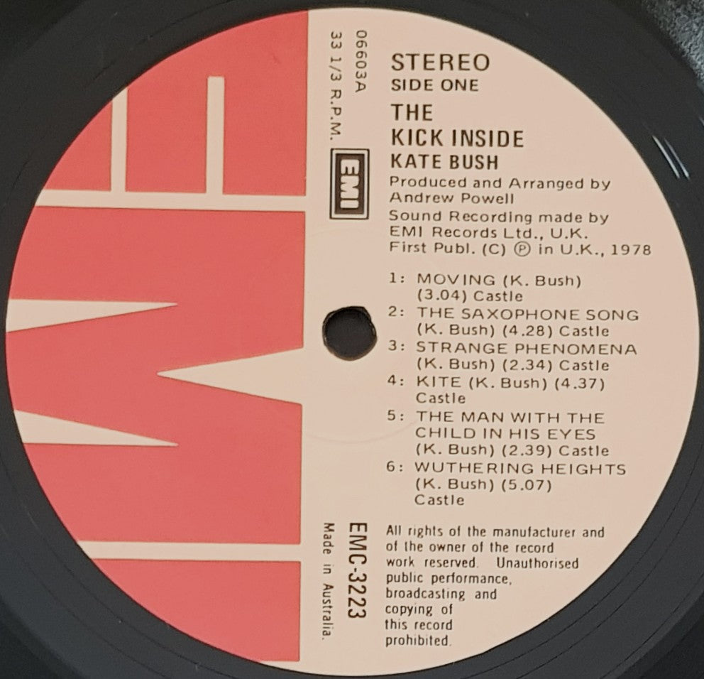 Kate Bush - The Kick Inside – Vicious Sloth Collectables