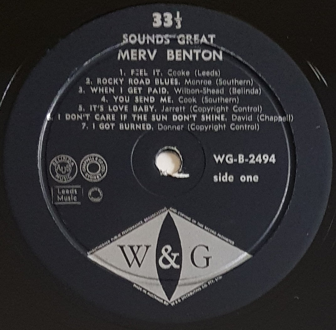Benton, Merv - Sounds Great! – Vicious Sloth Collectables