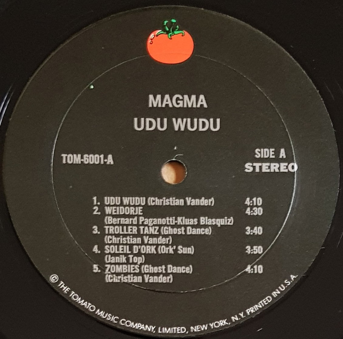 Magma - Udu Wudu – Vicious Sloth Collectables