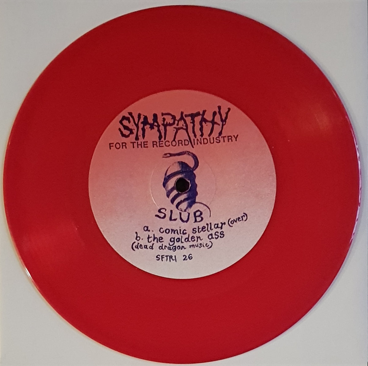 Slub - Comic Stellar - Red Vinyl – Vicious Sloth Collectables