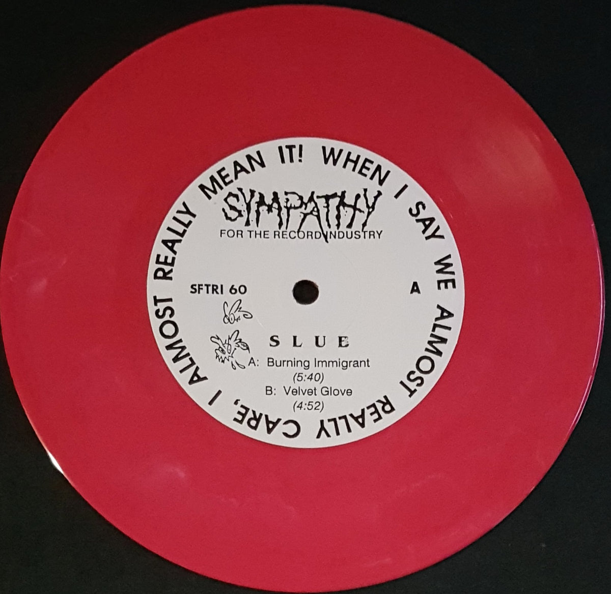 Slub - Burning Immigrant - Red Vinyl – Vicious Sloth Collectables