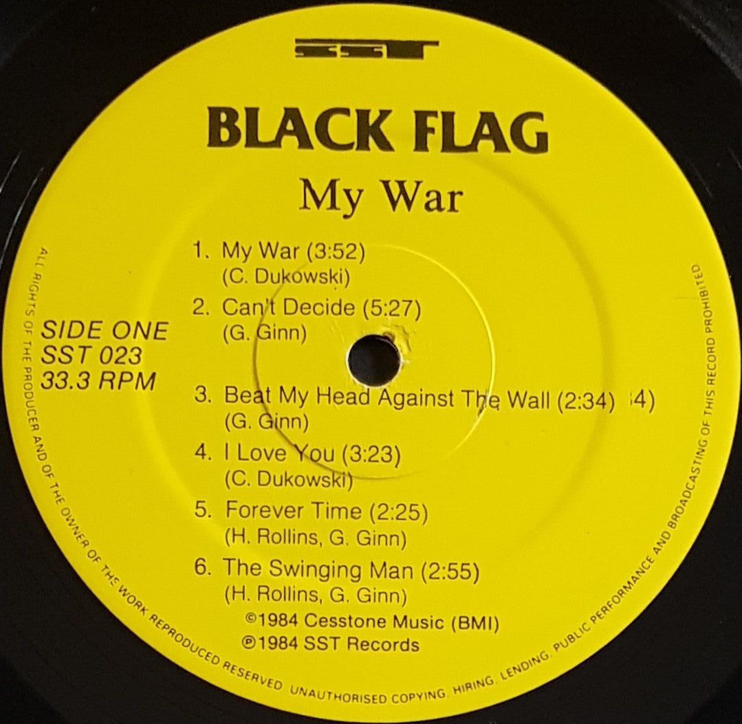 Black Flag - My War – Vicious Sloth Collectables