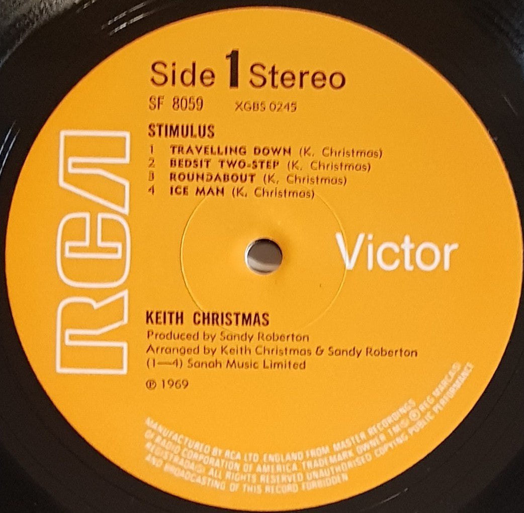 Christmas, Keith - Stimulus – Vicious Sloth Collectables