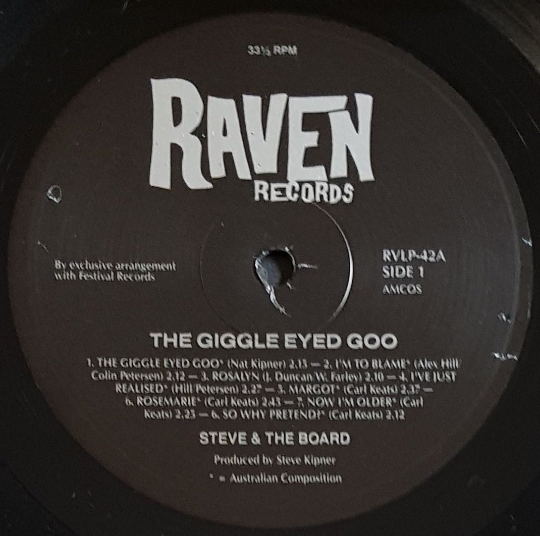 Steve And The Board - And The Giggle Eyed Goo – Vicious Sloth Collectables