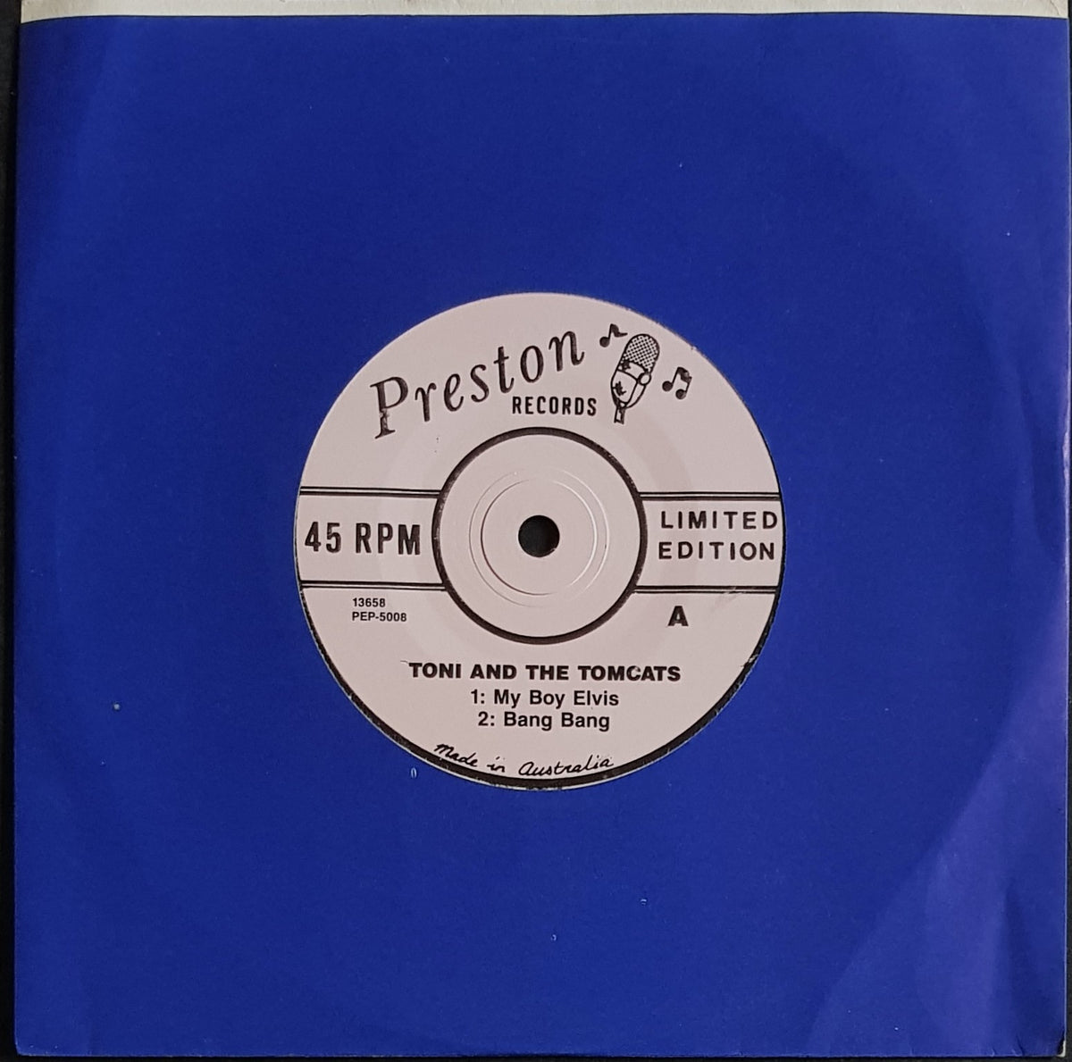 Toni And The Tomcats - My Boy Elvis – Vicious Sloth Collectables