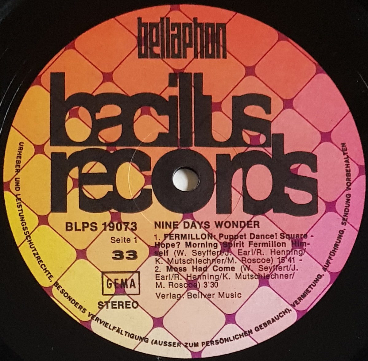 Nine Days Wonder - Nine Days' Wonder – Vicious Sloth Collectables