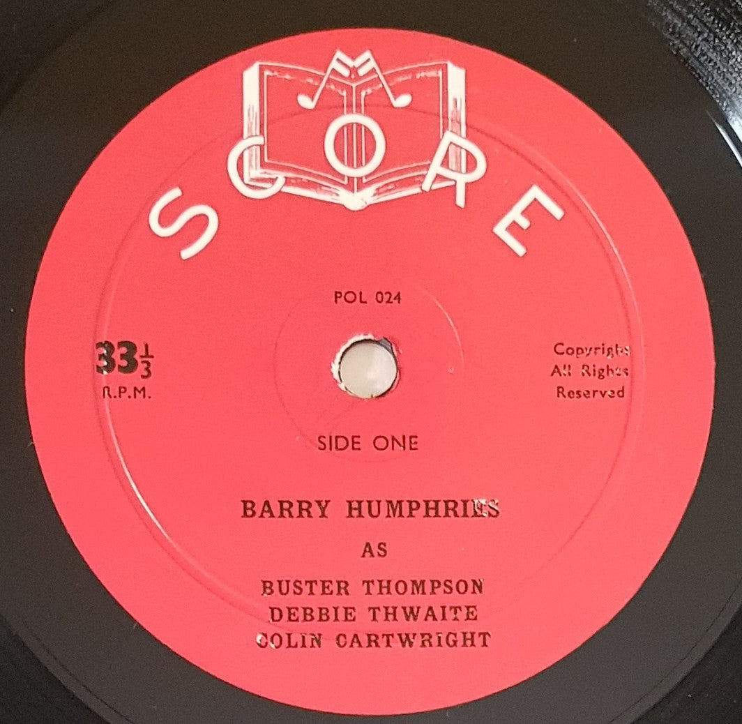 Barry Humphries - Sandy Agonistes – Vicious Sloth Collectables
