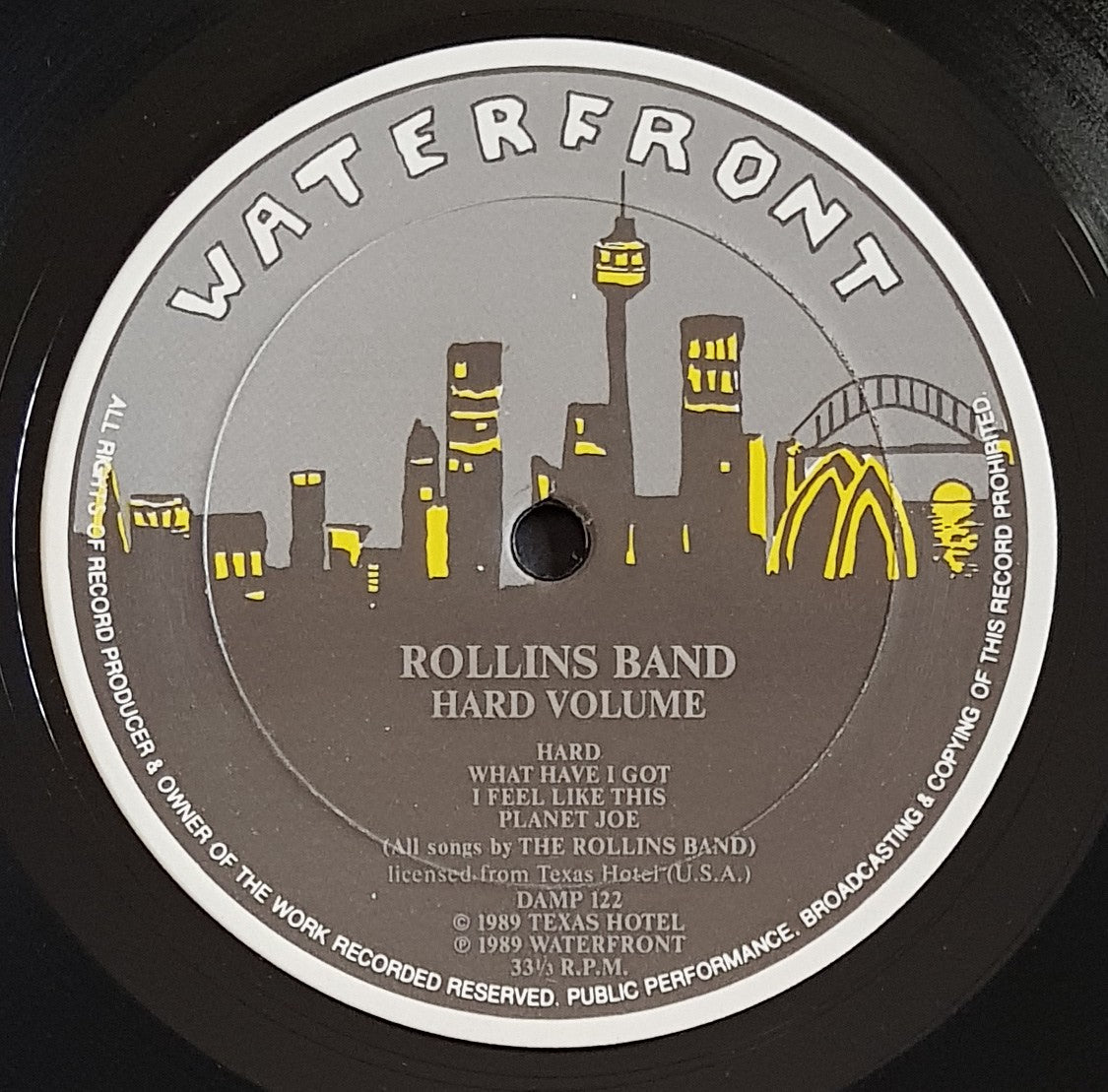 Rollins Band - Hard Volume – Vicious Sloth Collectables