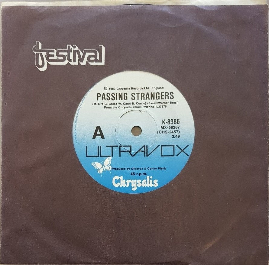 Ultravox - Passing Strangers – Vicious Sloth Collectables