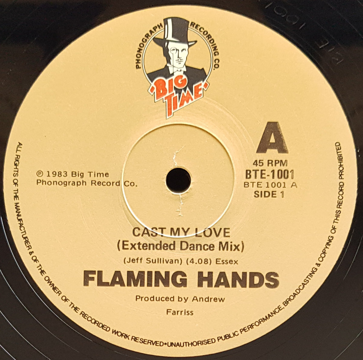 Flaming Hands - Cast My Love – Vicious Sloth Collectables